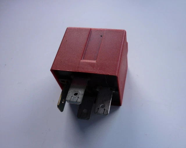 VAUXHALL OPEL SAAB 4-Pin Red Relay GM 24438887 Multi-Use GM 819 12V 40A ...