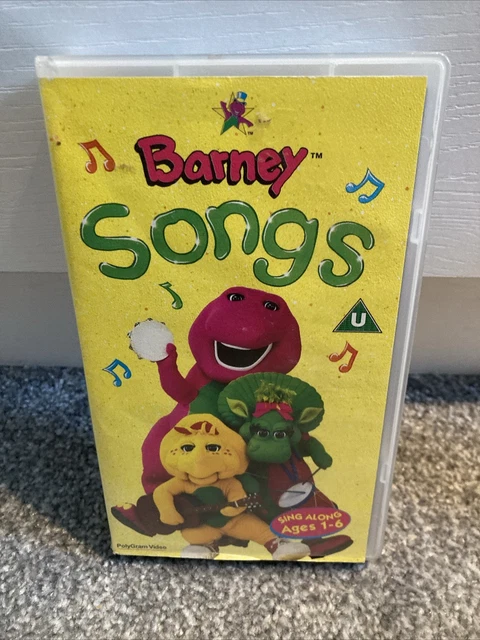 BARNEY VHS BUNDLE - Fun on the Farm and Howdy Friends, Barney Live ...