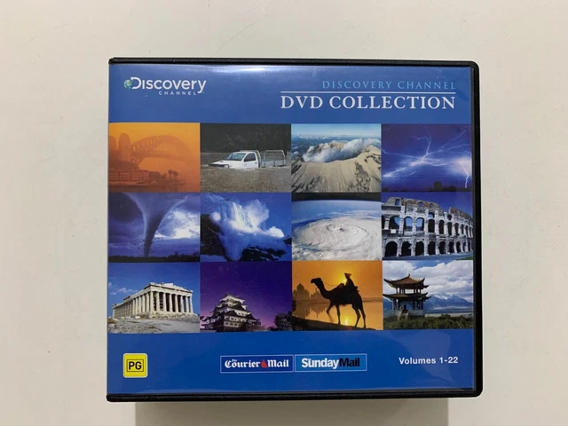 DISCOVERY CHANNEL DVD Collection 22 Disc Series The Courier Sunday Mail ...