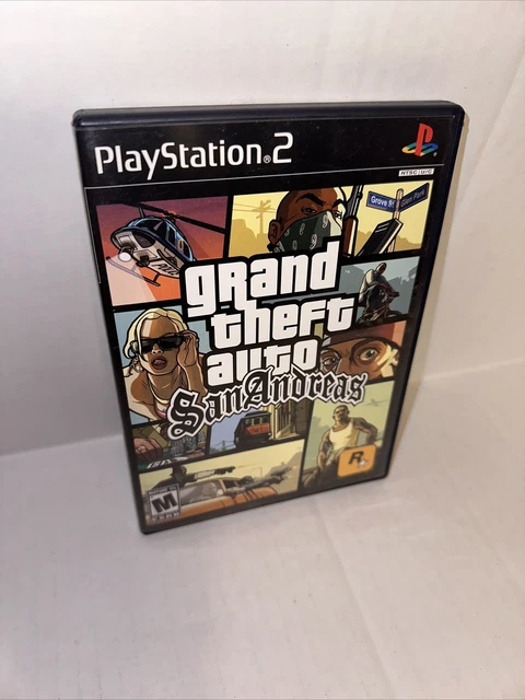 GRAND THEFT AUTO: San Andreas (Sony PlayStation 2, 2004) PS2 Game $14. ...