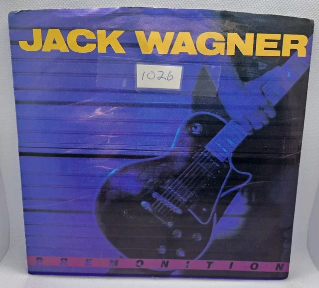 JACK WAGNER - Premonition 7" Vinyl Single 1984 (US Import) VB4 £4.99 ...