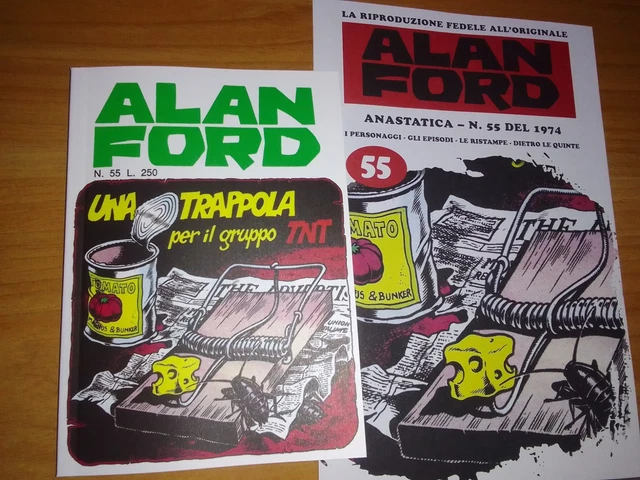 ALAN FORD ANASTATICA n. 55 + Fascicolo EUR 7,90 - PicClick IT