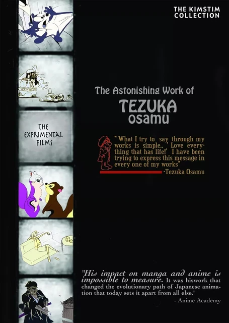 THE ASTONISHING WORK of Tezuka Osamu (DVD, 1986) The Kimstim Collection ...