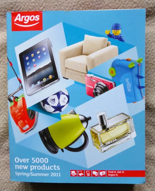 ARGOS CATALOGUE SPRING/SUMMER 2011 £39.00 - PicClick UK