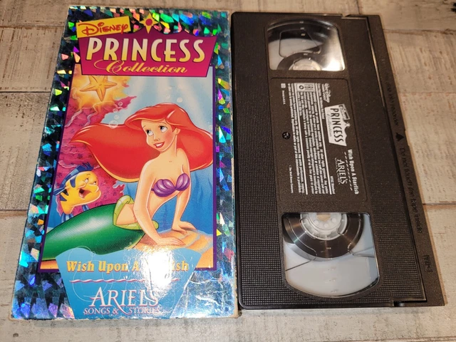 PRINCESS COLLECTION: WISH Upon a Starfish, Ariel's Songs & Stories (VHS ...