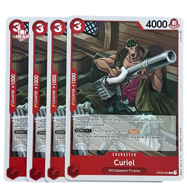 ONE PIECE CARD Pillars Of Strength Eng Op03-007 Common C Namule Set x4 £1.20 - PicClick UK