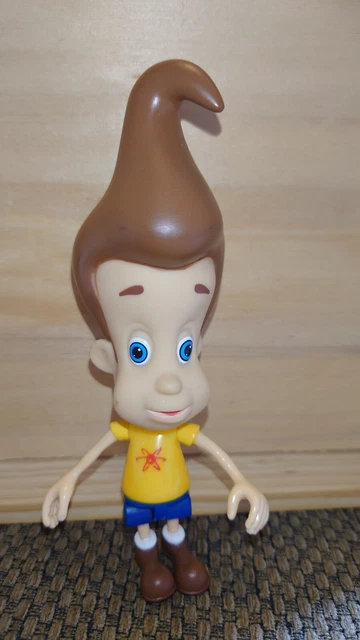 2001 JIMMY NEUTRON Boy Genius Nickelodeon Mattel 6" Action Figure USED ...
