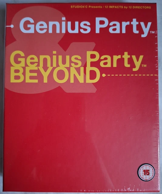 GENIUS PARTY GENIUS Party Beyond Blu-ray DVD Collector's Edition Anime ...