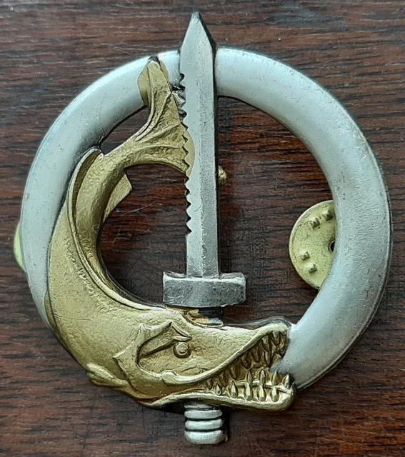 2ND REP DRAGON ORIGINAL BADGE Army and Foreign Legion Diver Patent ...