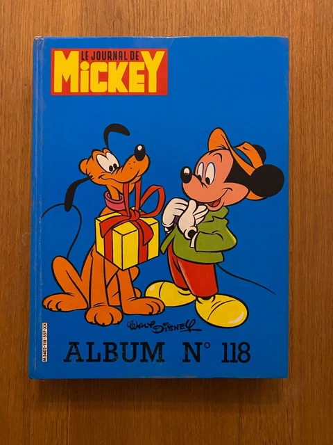 LE JOURNAL DE MICKEY ALBUM N° 118 de 1986 EUR 14,00 - PicClick FR