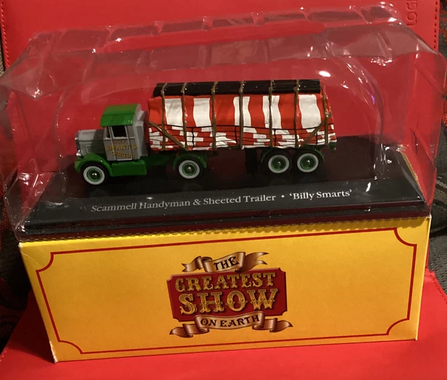 ATLAS GREATEST SHOW Scammell Handyman Billy Smart's Collectible Model G ...
