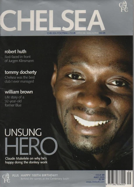 CHELSEA FOOTBALL CLUB Magazine - 6 different issues - 2005 to 2016 ...
