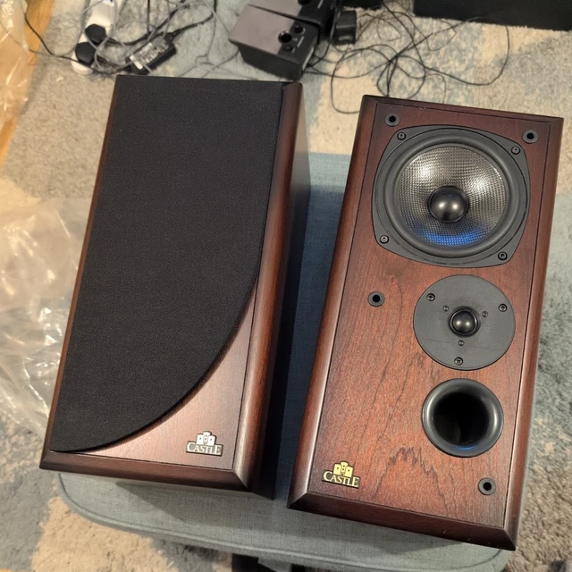 CASTLE WARWICK 3 Speakers Audiophile Vintage HIFI Tested. Never Used! £ ...