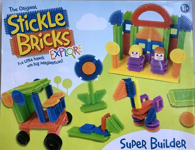 STICKLE BRICKS EXPLORE The Original Super Builder 98 pezzi 18 mesi ...