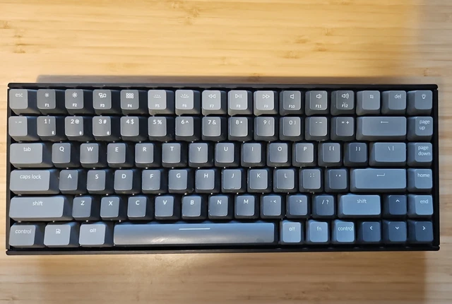 KEYCHRON K2 BACKLIT Wireless Bluetooth/Wired Mechanical Keyboard, Brown ...