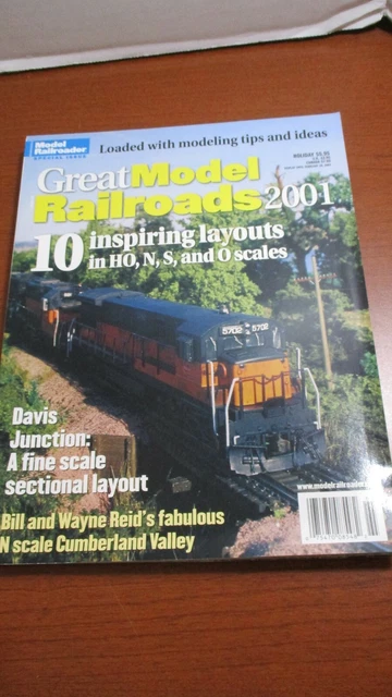 GREAT MODEL RAILROADS 2001~10 Inspiring Layouts in HO, N, O, & S £7.83 ...