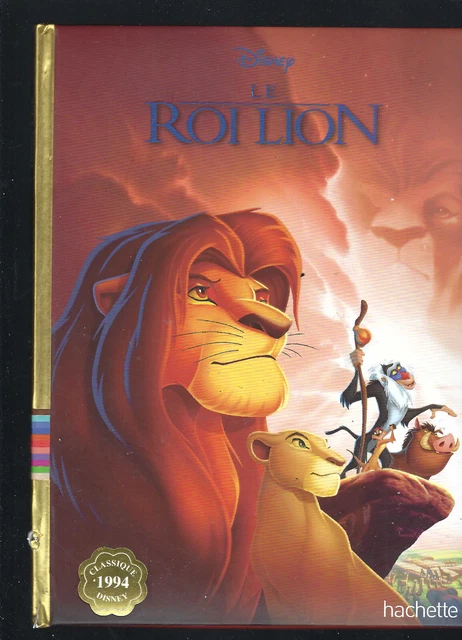 BD-&LE ROI LION&--DISNEY Pixar-collection HACHETTE-classique 1994 NEUF ...
