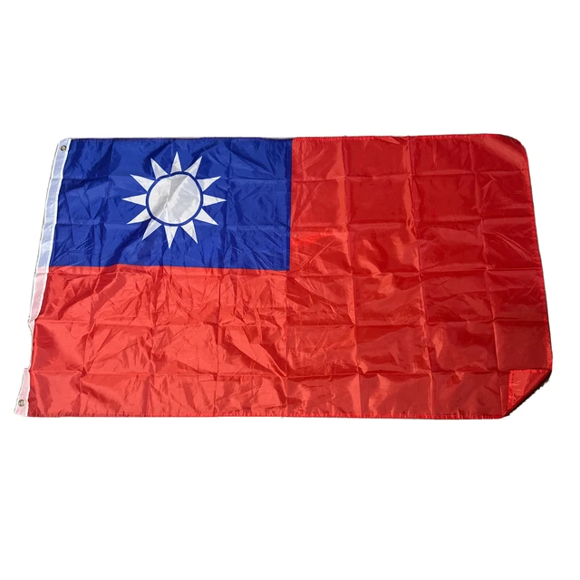 FLAG OF TAIWAN 3x5 ft Country Banner Formosa Republic of China ROC ...