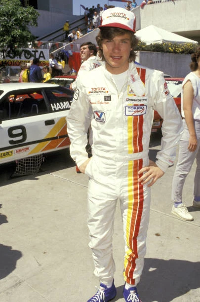 JASON BATEMAN AT Toyota Pro-Celebrity Grand Prix Classic at - 1987 Old ...