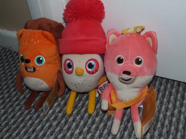 BECCAS BUNCH SOFT TOY BUNDLE X3 BNWT Nickelodeon Becca Sylvia Russell ...
