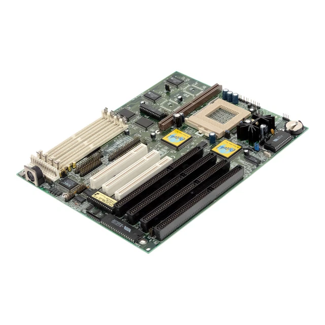 MOTHERBOARD BABY-AT OCTEK RHINO 6VX EP40184R140 REV 1.4 Socket 7 Simm ...