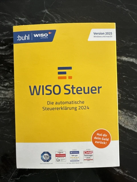 BUHL DATA WISO Steuer 2025 - [PC/MAC] für Steuerjahr 2024 EUR 21,70 ...