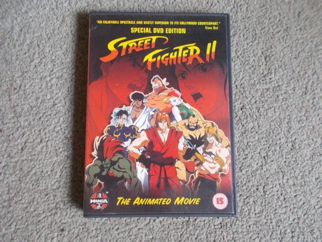 STREET FIGHTER 2 - The Animated Movie Special DVD Edition very good £13 ...