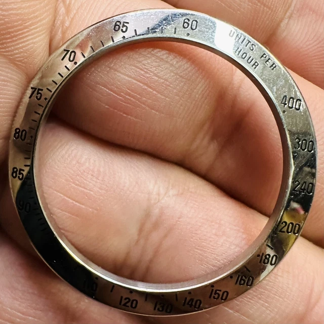 ROLEX STEEL BEZEL For Daytona Model Ref 116520 & 16520 Zenith EUR 439 ...