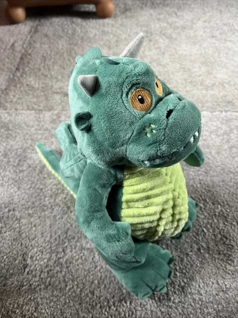 EDGAR THE EXCITABLE Dragon John Lewis 2019 Xmas TV Advert Green Plush ...
