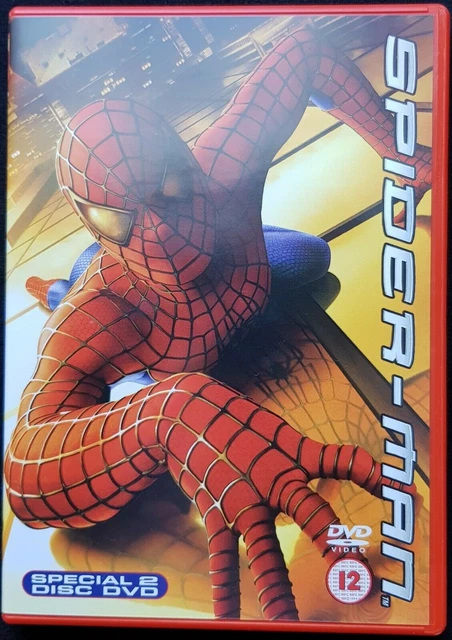 SPIDER-MAN DVD KIRSTEN Dunst 2001 Free UK P&P Top-quality Trusted UK ...