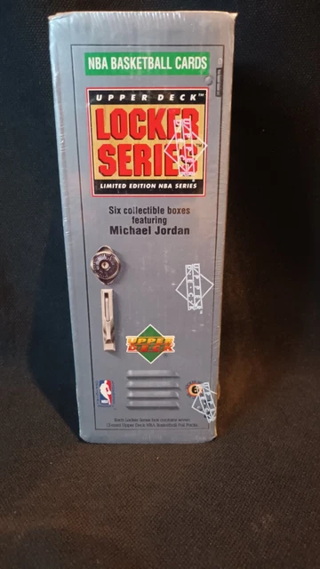 1X 1991-92 UPPER Deck Michael Jordan Locker Box Packs Booster Sealed ...