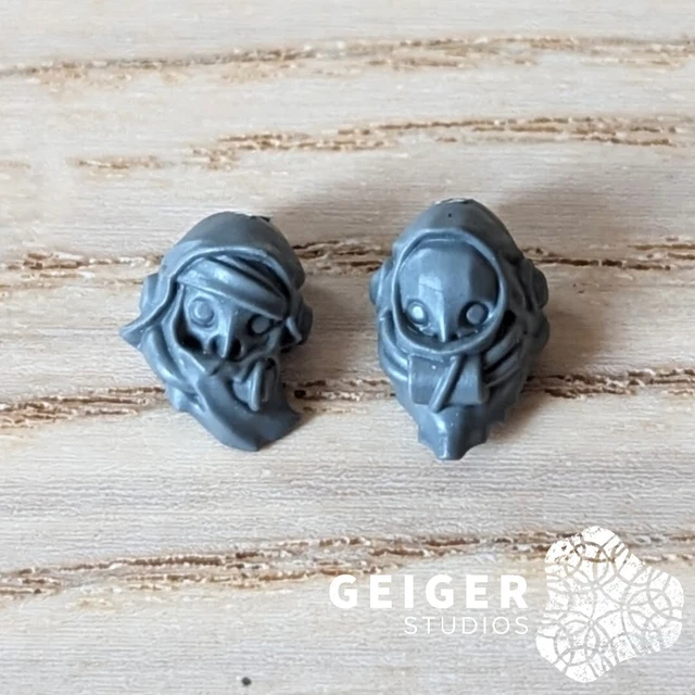 40K NECROMUNDA ASH Wastes Nomads Bits | Dustback Helamite | Rider Heads ...