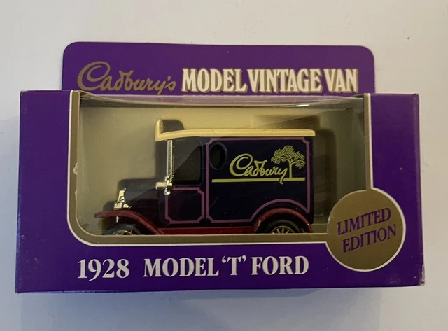 CADBURYS MODEL VINTAGE Van. 1928 Model 'T' Ford. BNIB £1.99 - PicClick UK