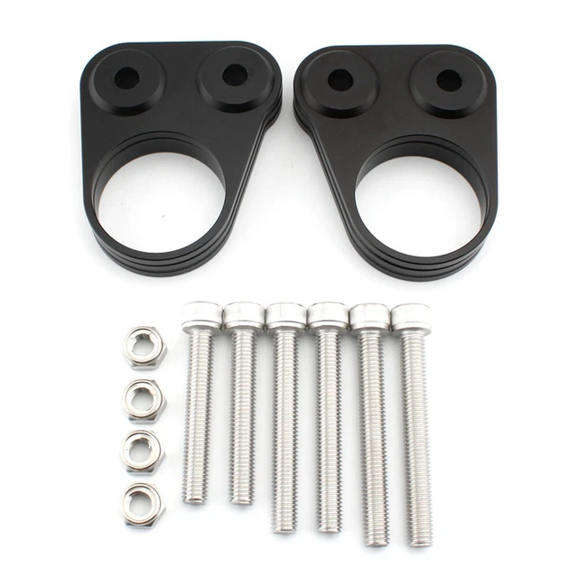 HANDLEBAR RISER SPACER Kit Mount Clamp For Suzuki GSX1300R HAYABUSA ...