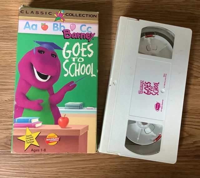 BARNEY - BARNEY Goes to School VHS £5.30 - PicClick UK