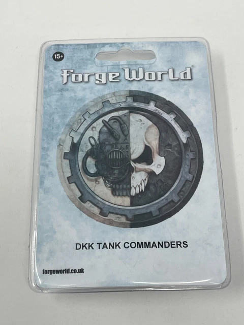 WARHAMMER 40K FORGEWORLD Death Korps of Krieg Tank Commanders EUR 22,76 ...