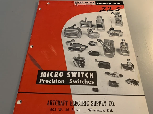 Honeywell Micro Switch Catalog FOR SALE! - PicClick UK
