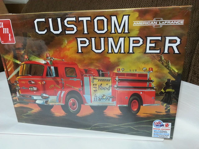 AMT AMERICAN LAFRANCE Custom Pumper Fire Truck Model Kit No. AMT1053/06 ...