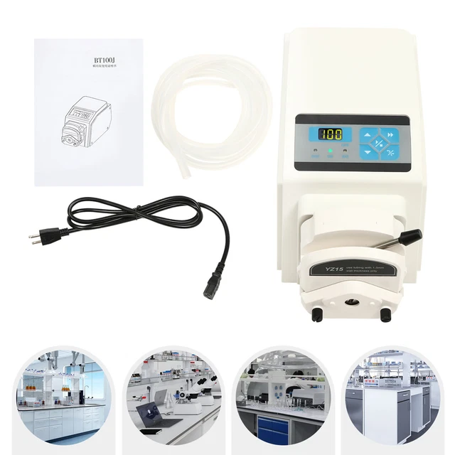 HIGH PRECISION PERISTALTIC Liquid Pump Dosing Pump Variable Speed 0.07 ...