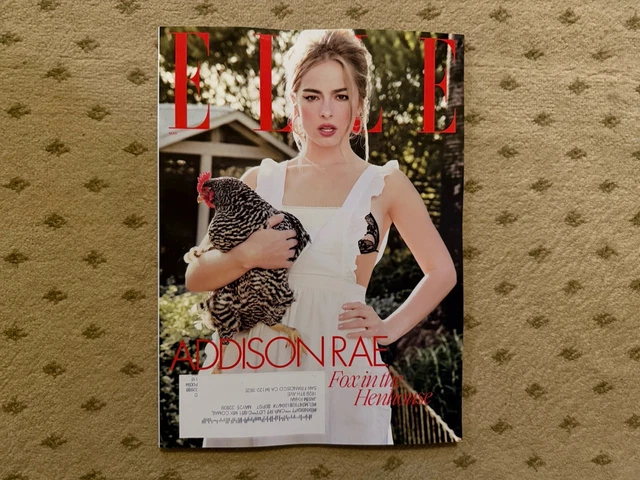 ELLE MAGAZINE MAY 2025 Addison Rae Cover Issue Fashion £3.77 - PicClick UK