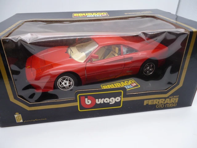 BBURAGO MODELL 1: 18 - Ferrari GTO 1984 cod. 3027 rot- Metall -i. OVP ...