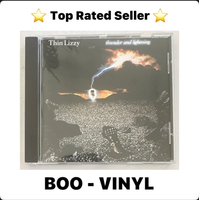 THIN LIZZY - Thunder and Lightning - CD Album Hard Rock EX / NM £8.79 - PicClick UK