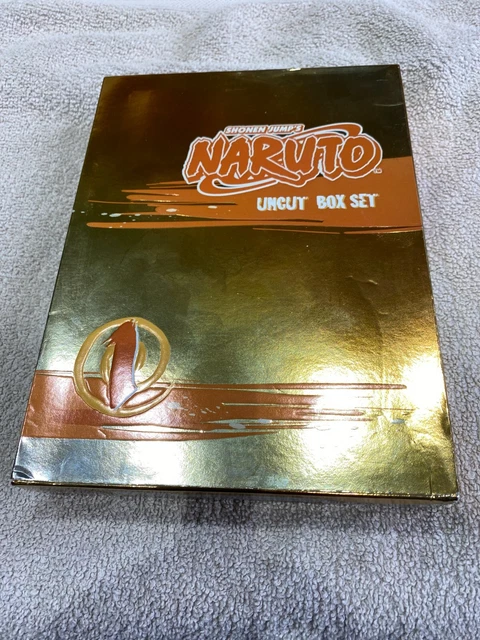 SHONEN JUMP'S NARUTO Uncut Box Set # 1 DVD Set Anime £11.12 - PicClick UK