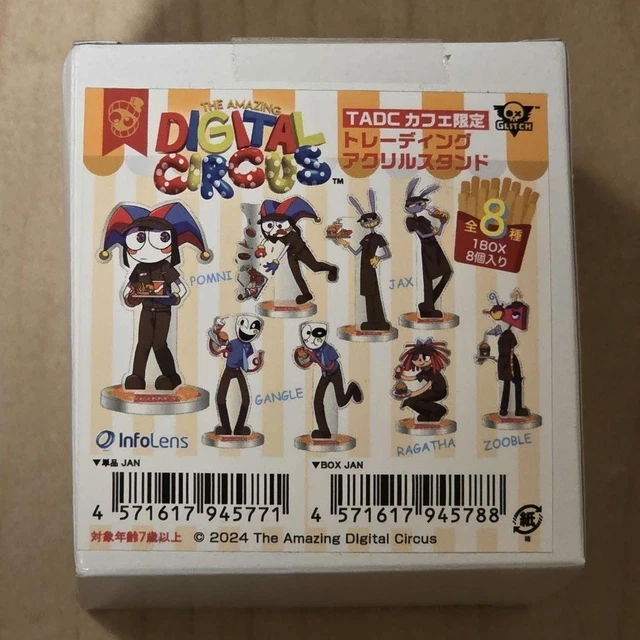 THE AMAZING DIGITAL Circus TADC Cafe Exclusive Acrylic Stand Complete ...