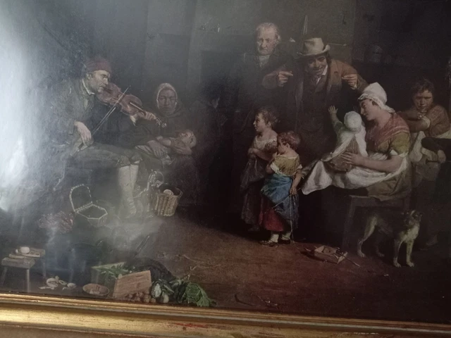 19TH CENTURY RENDITION of “The Blind Fiddler” Original by Sir David ...