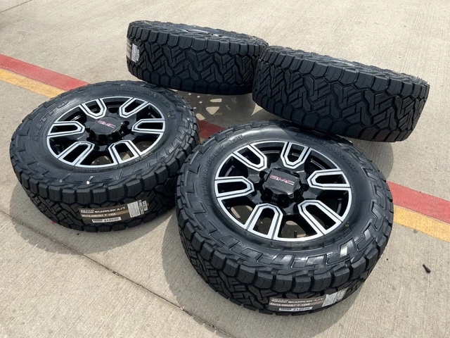 20& GMC SIERRA AT4 2500 OEM wheels rims Silverado 5950 2022 2023 35 ...
