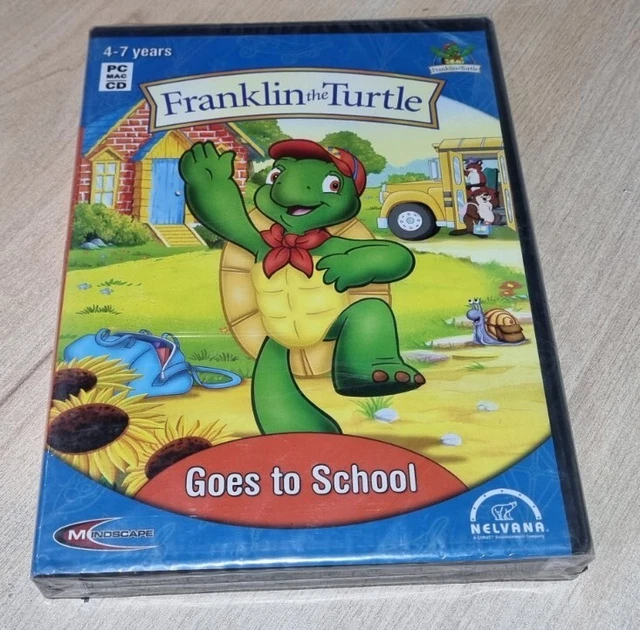 FRANKLIN THE TURTLE Goes to School - PC GAME CD ROM New Factory Sealed ...
