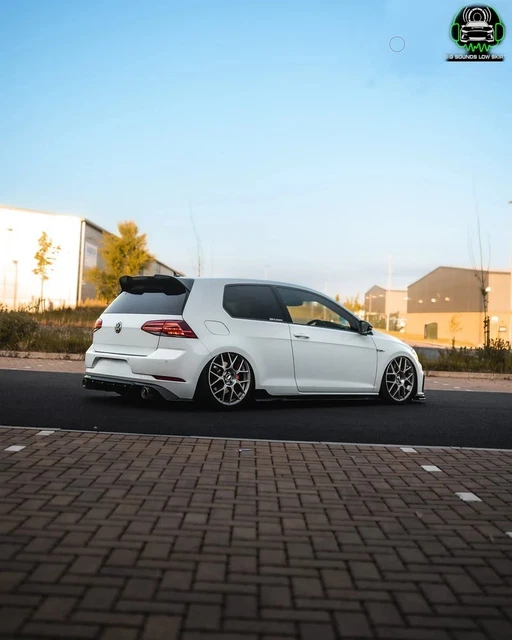 VW GOLF, GTI & R Mk7 / Mk7.5 EVO-1 Gloss Black Side Skirts by ZAERO ...