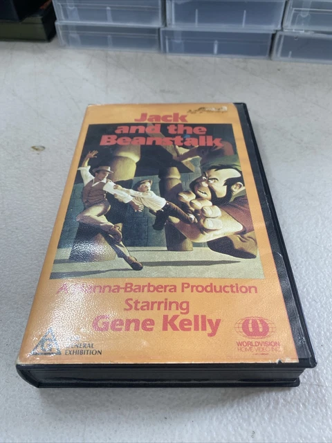 HANNA-BARBERA ~ JACK and the BEANSTALK GENE KELLY PAL VHS VIDEO 1976 ...