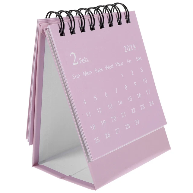 DESKTOP-KALENDER MINI-TISCHKALENDER TAGESKALENDER Standkalender Büro ...